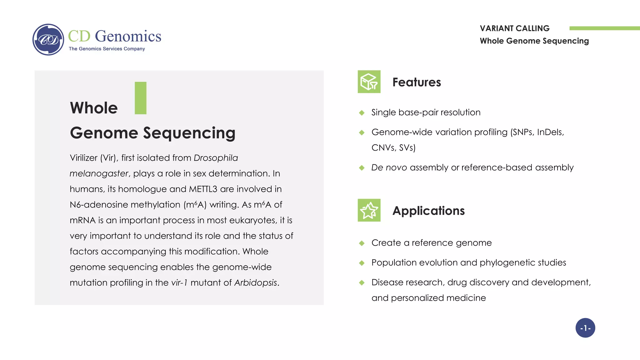 Whole Genome Sequencing | PDF