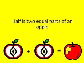 Whole half-quarter lesson ppt slides | PPTX