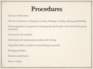 Whole Language Approach To Reading