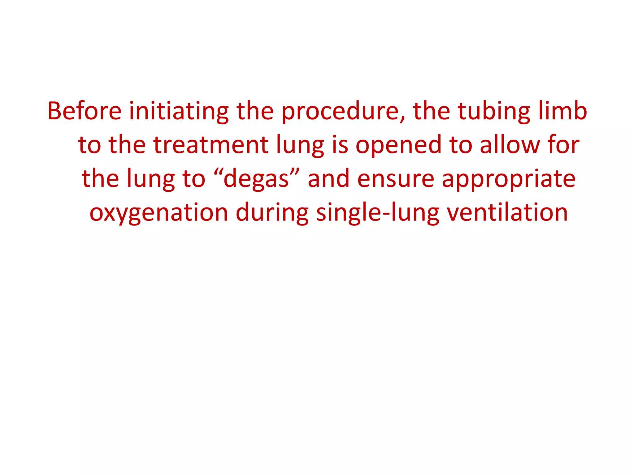 Whole Lung Lavage for Pulmonary Alveolar Proteinosis | PPTX