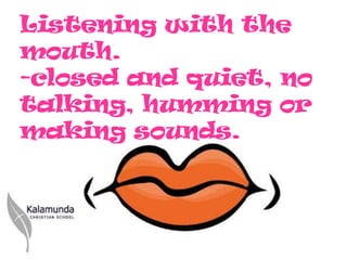 Whole body listening | PPTX