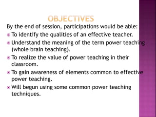 Whole brain teaching | PPTX
