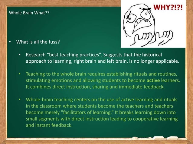 Whole brain teaching | PPTX