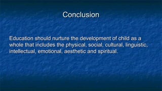Whole child education | PPT