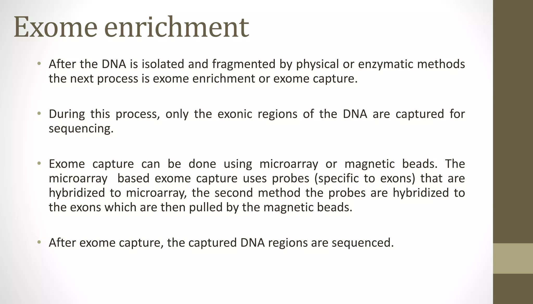 Whole Exome Sequencing Pptx Genetics Science