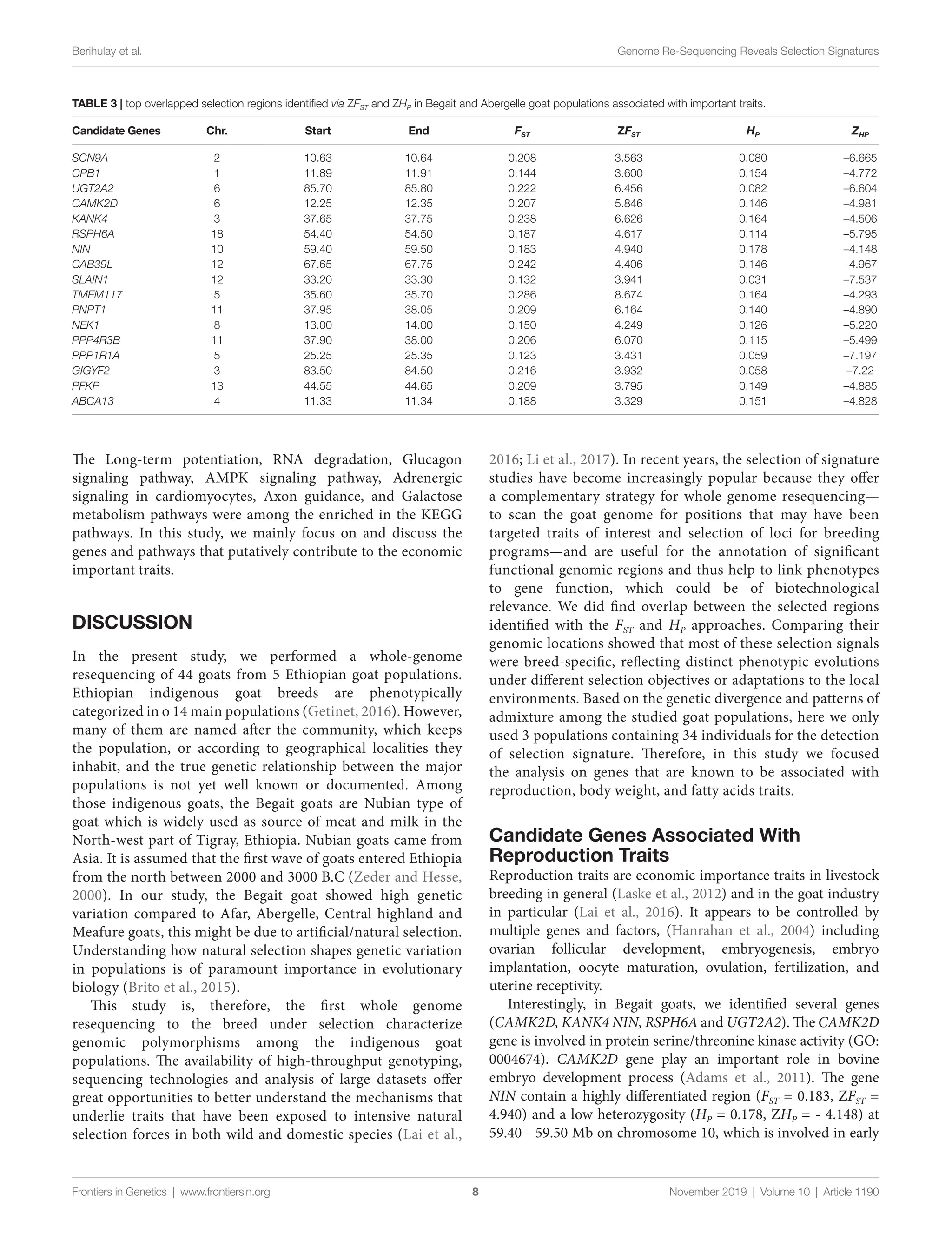 Whole Genome sequencing of sheep for breed improvement | PDF