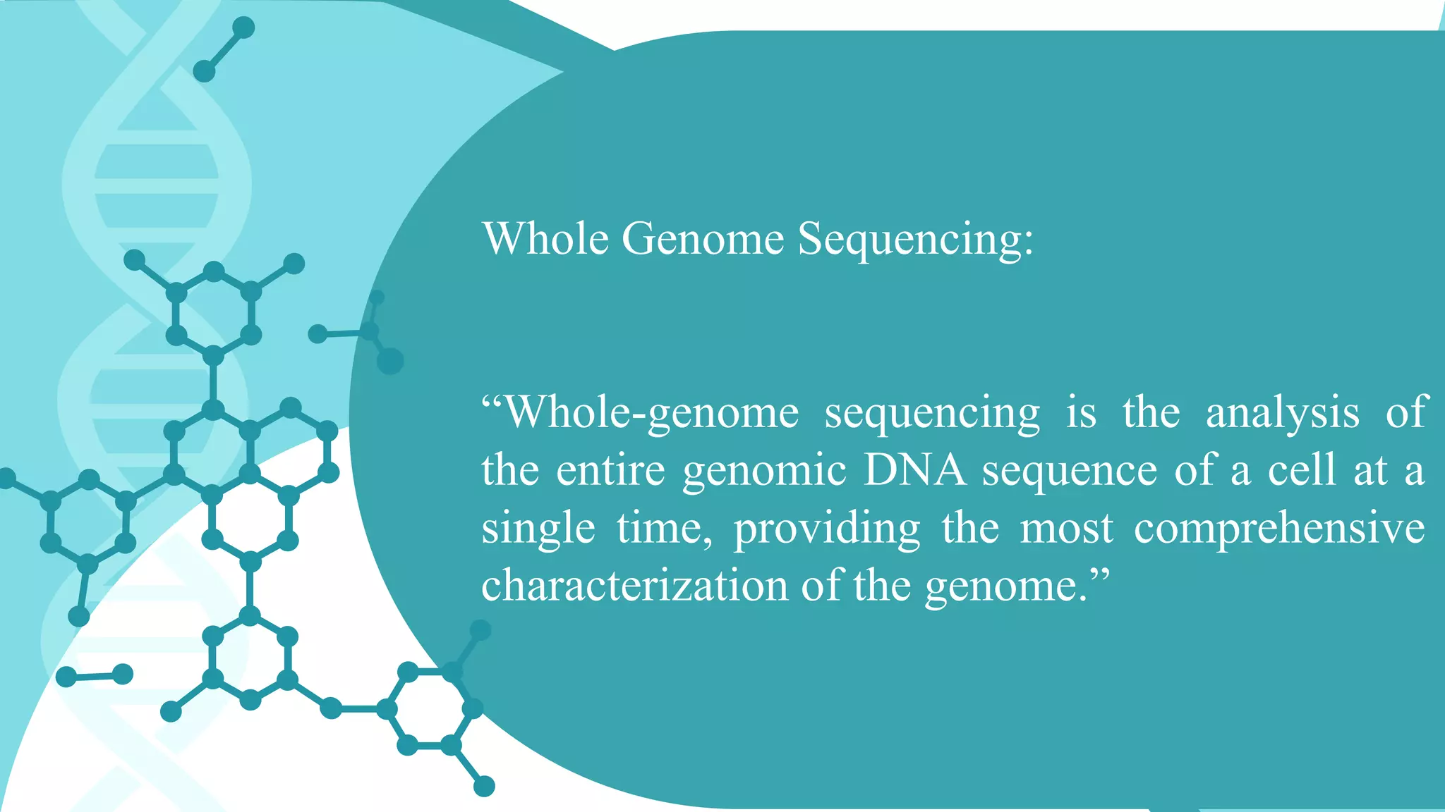 Whole genome sequence | PPTX