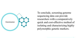 Whole genome sequence | PPTX