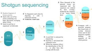 Whole genome sequence | PPTX