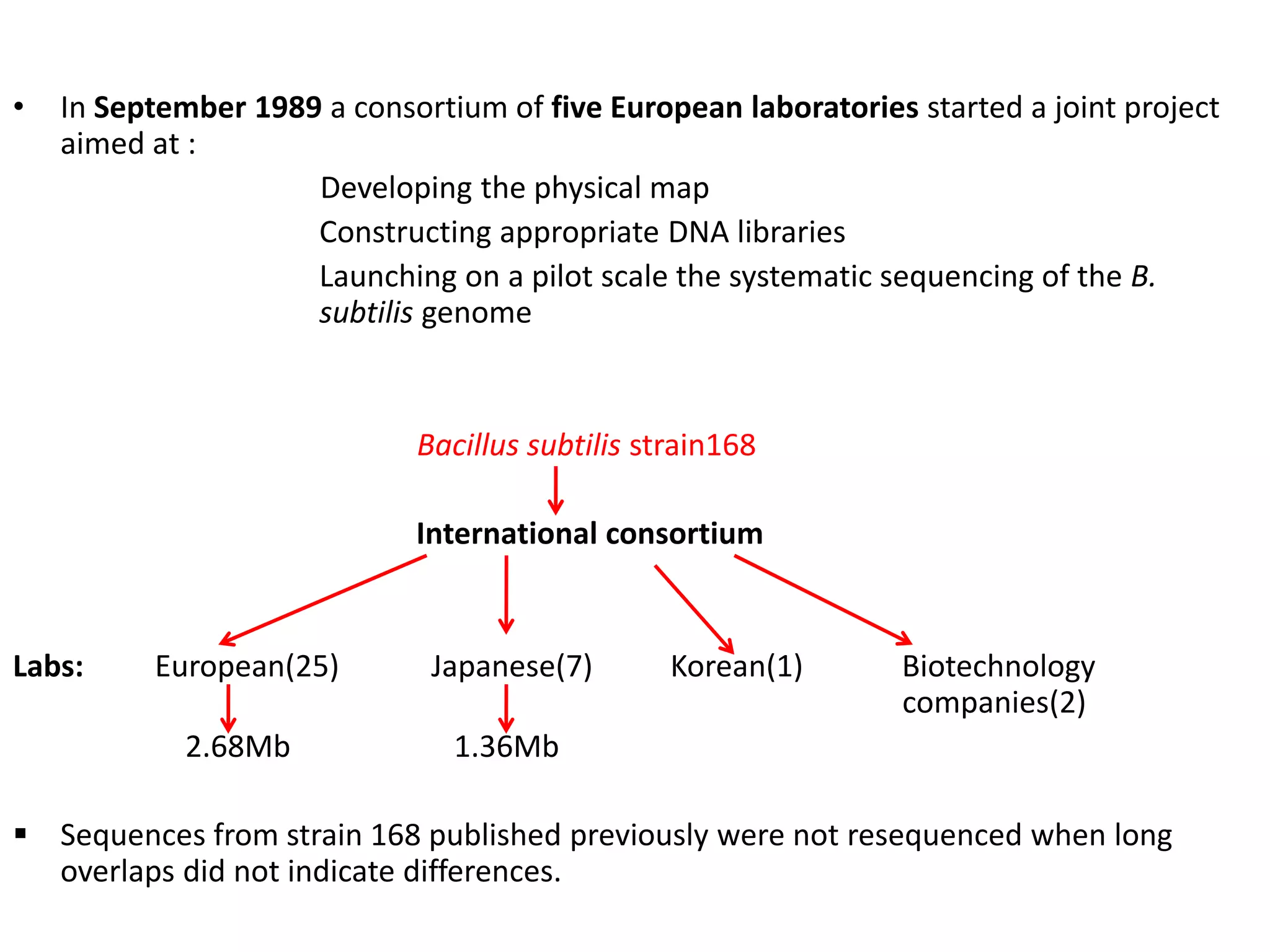 Whole genome sequencing of Bacillus subtilis a gram positive organism ...