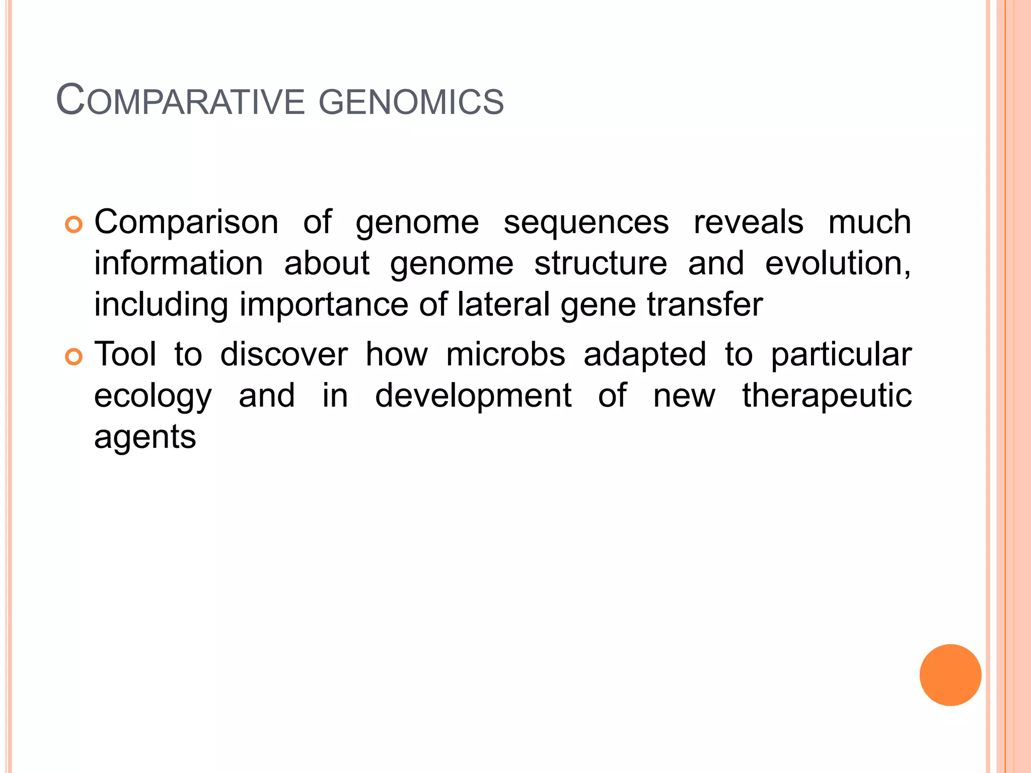 Whole genome sequencing of bacteria & analysis | PPTX