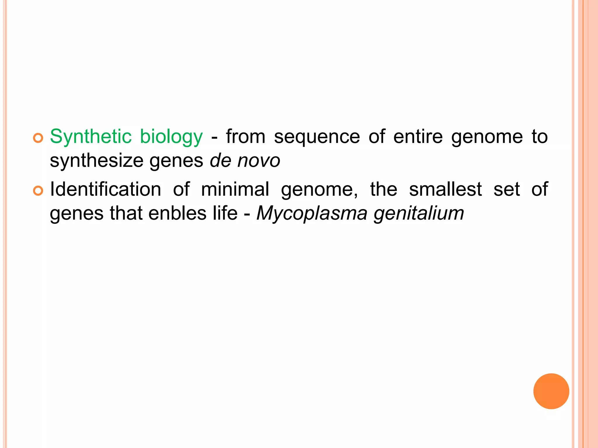 Whole genome sequencing of bacteria & analysis | PPTX