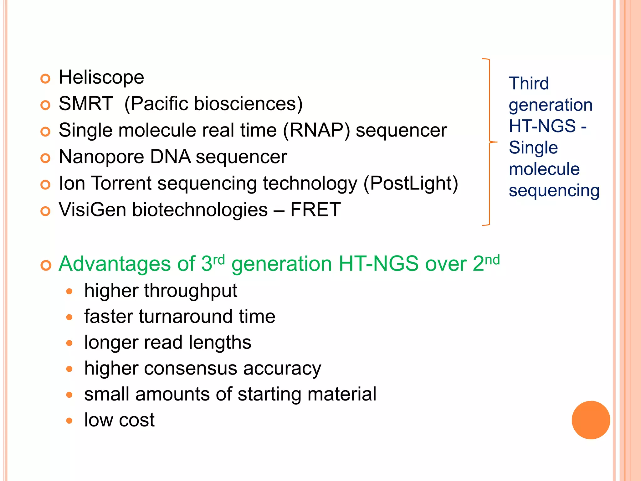 Whole genome sequencing of bacteria & analysis | PPTX