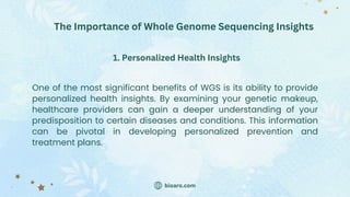 Whole Genome Sequencing Unlocking Insights into Your DNA.pdf