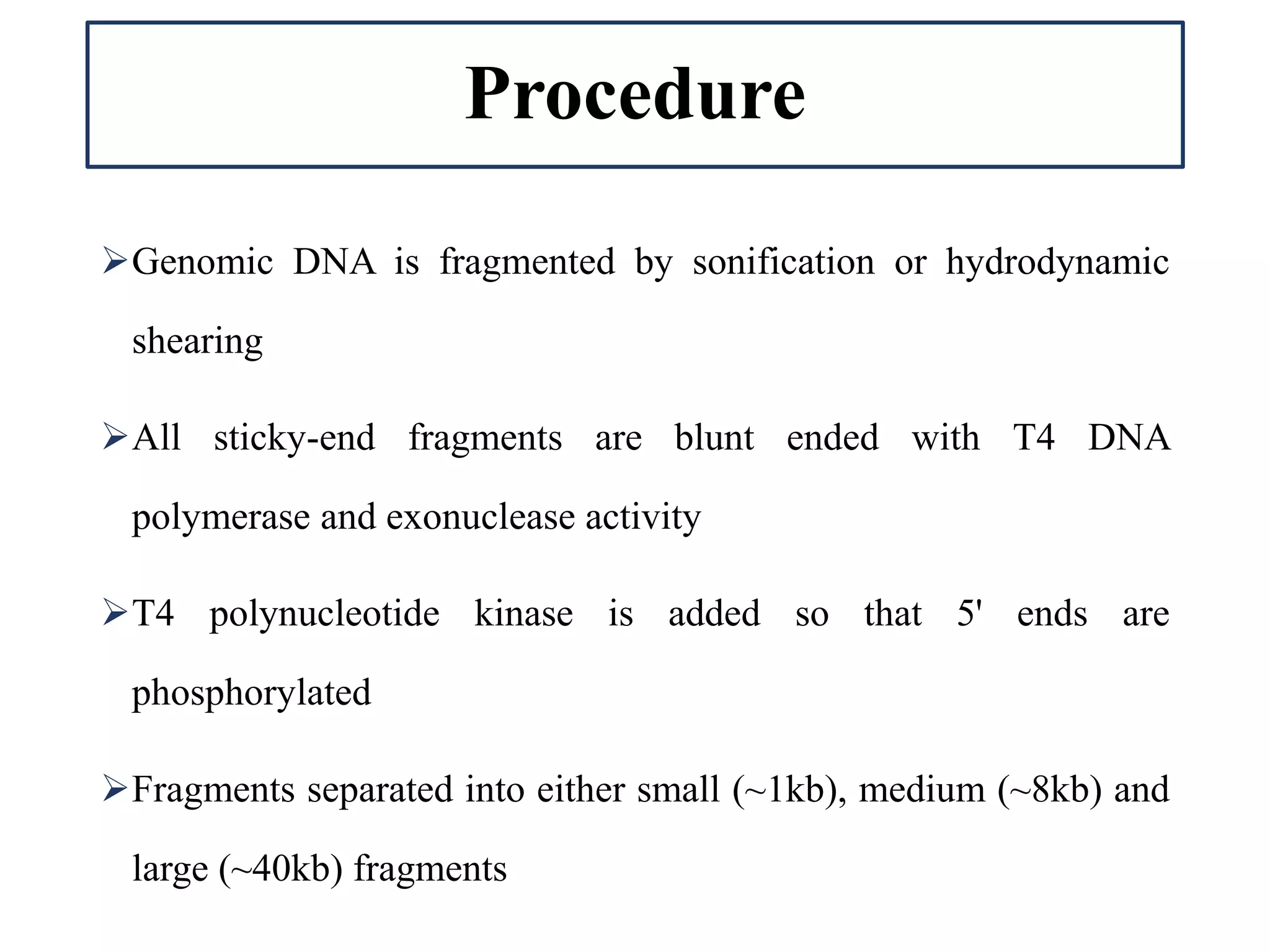 Whole genome shotgun sequencing | PPTX