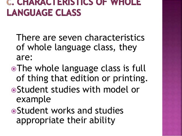 Whole Language whole-language