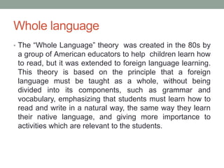 Whole language | PPT
