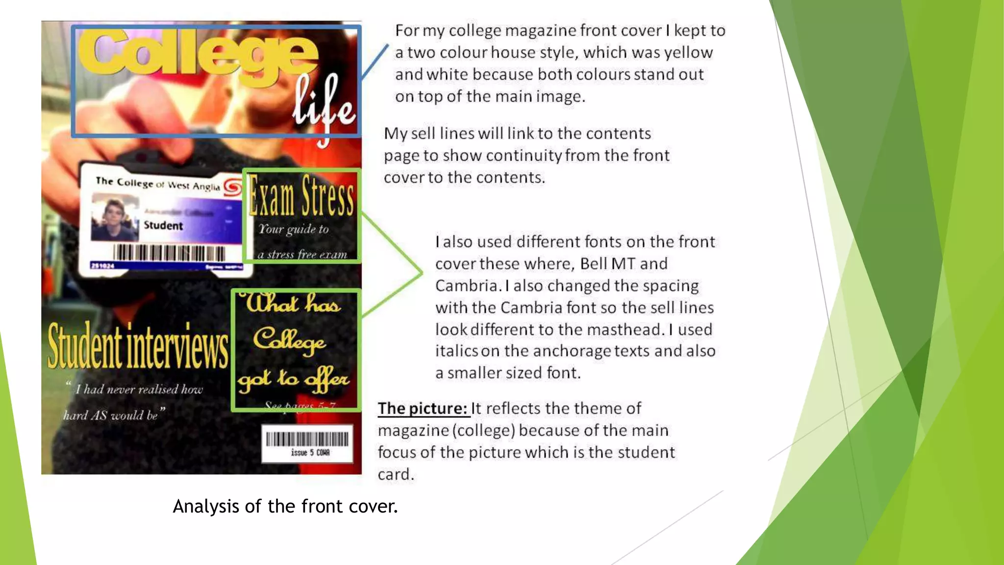 College magazine. | PPTX | College Education | Education