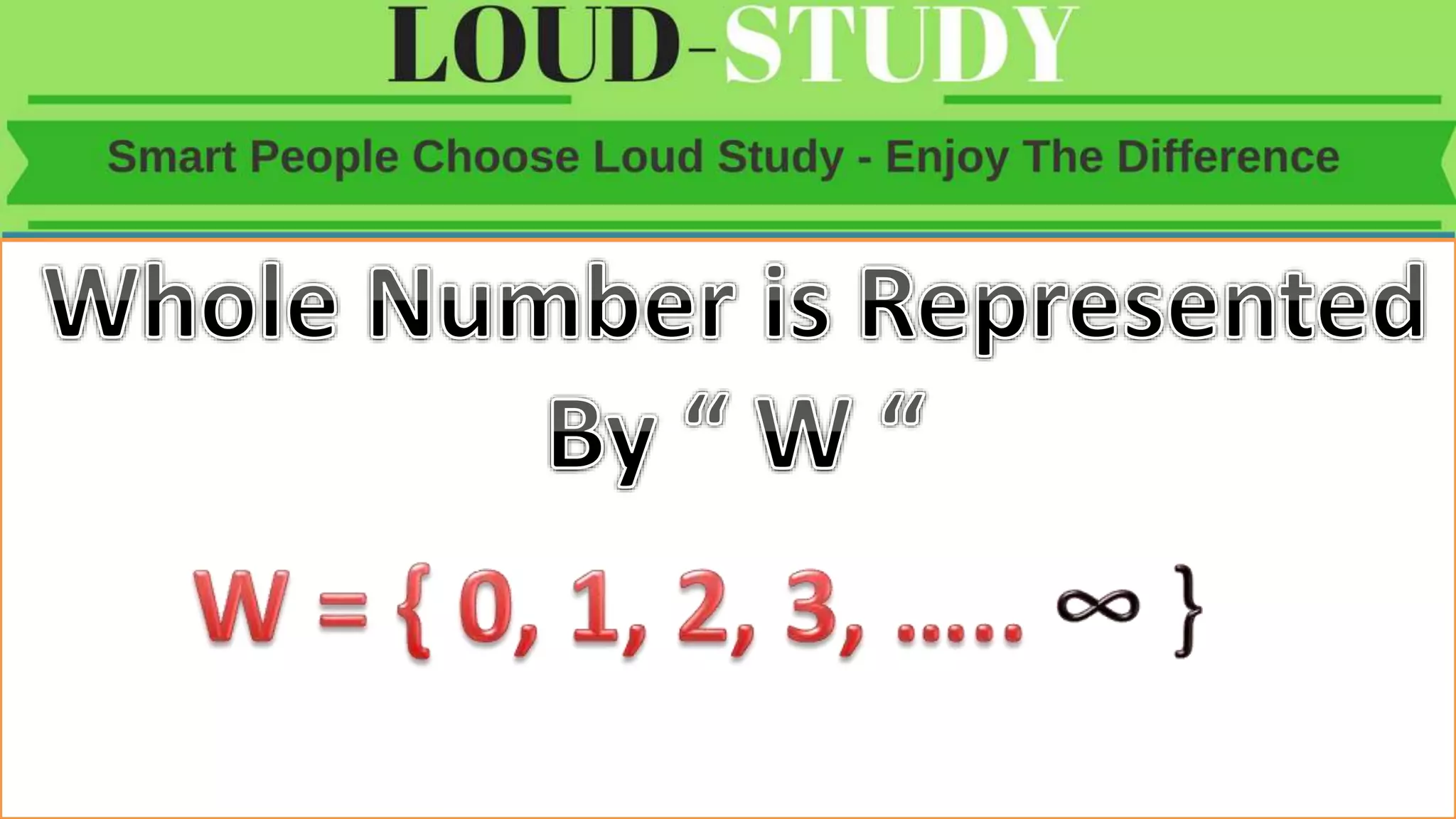 Whole number | PPTX | Business Banking & Finance | Business