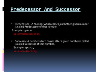 Whole numbers | PPTX