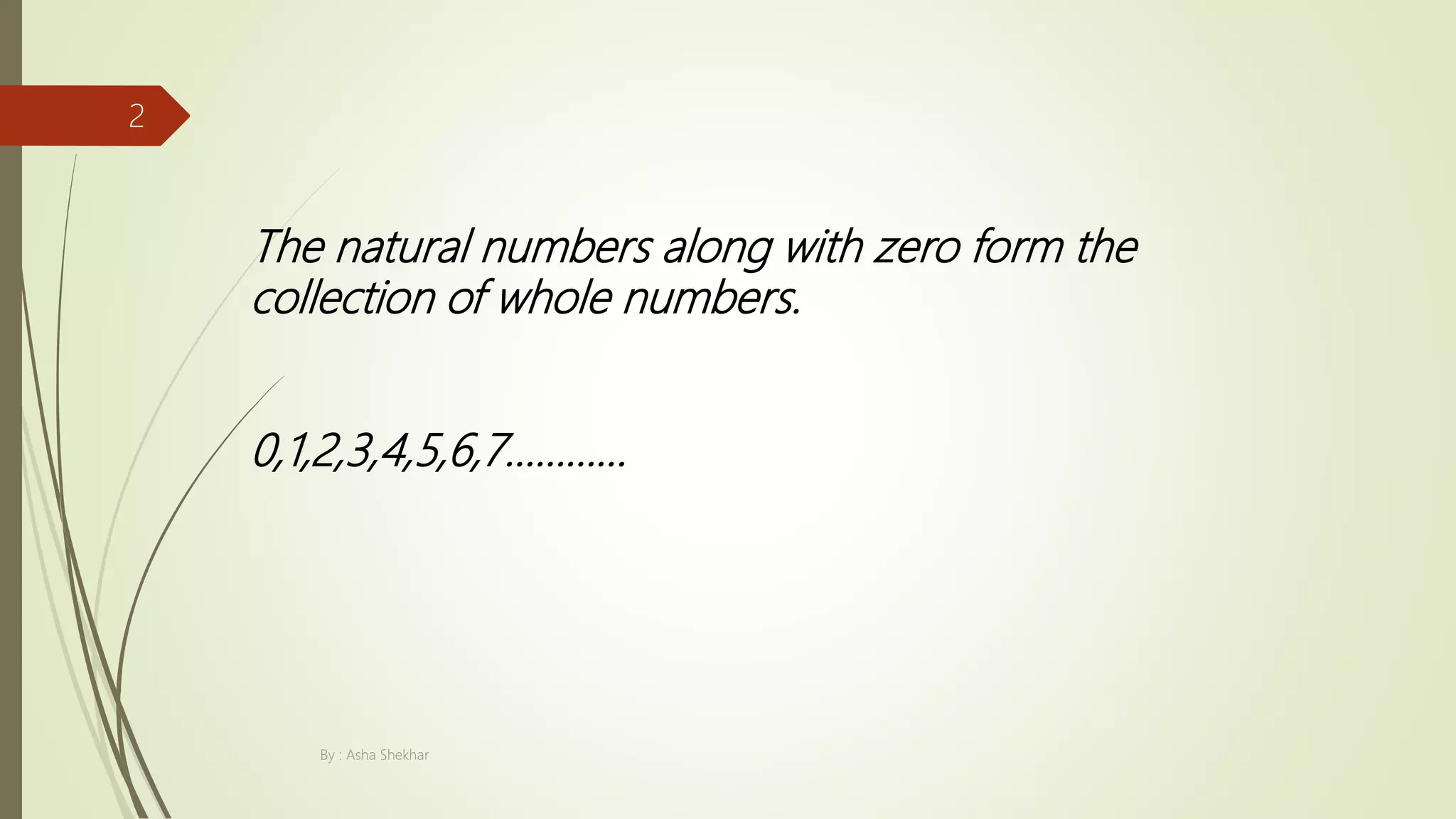 Whole numbers | PPT