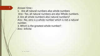 Whole numbers | PPTX