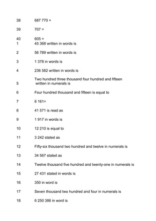 Wholenumbers name-saynumber-set1 | DOC