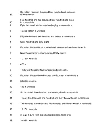 Wholenumbers name-saynumber-set1 | DOC