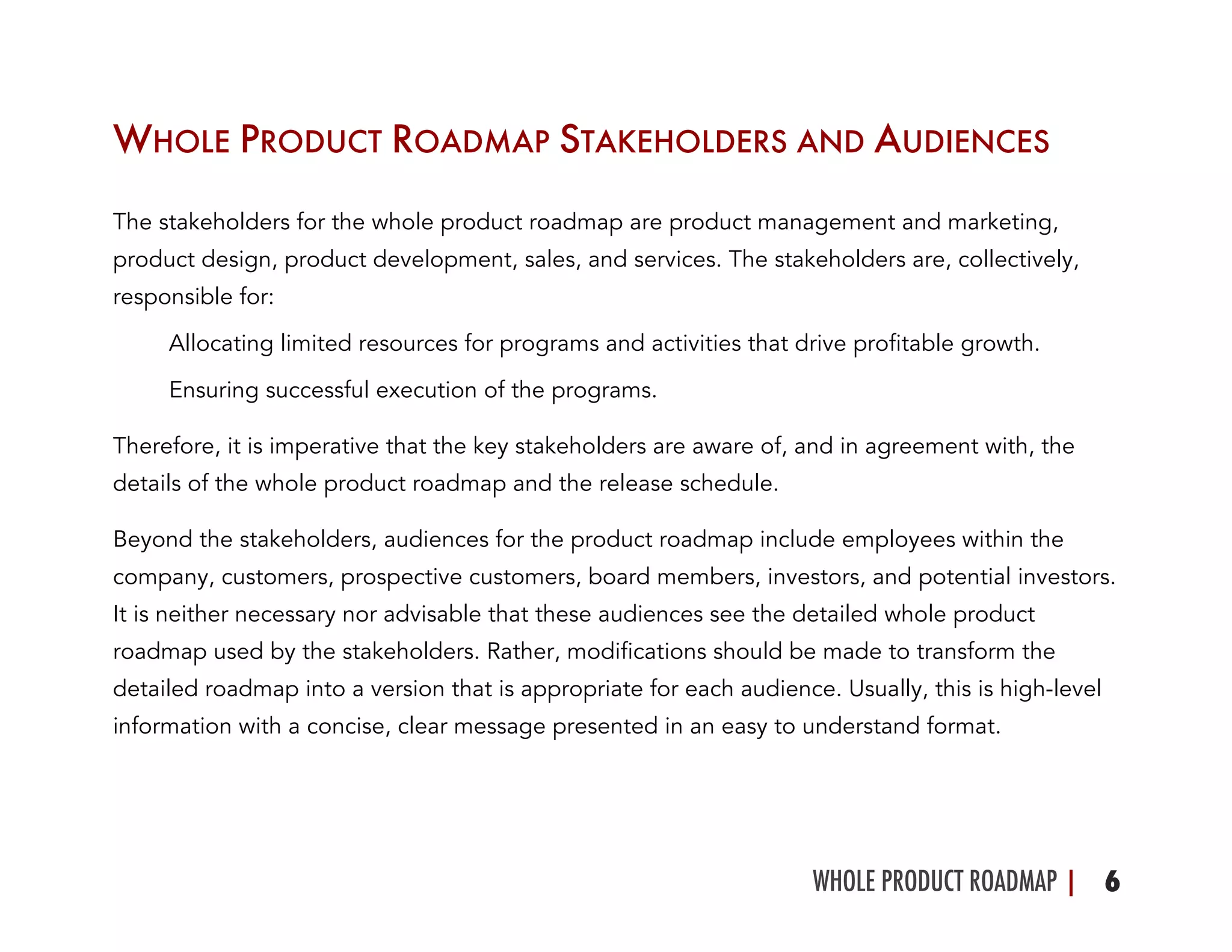 Whole Product Roadmap Case Study | PDF
