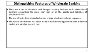Wholesale banking | PPTX