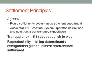 Wholesale Electric Market Settlement | PDF