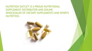 Wholesale Vitamins and Supplements | PPT