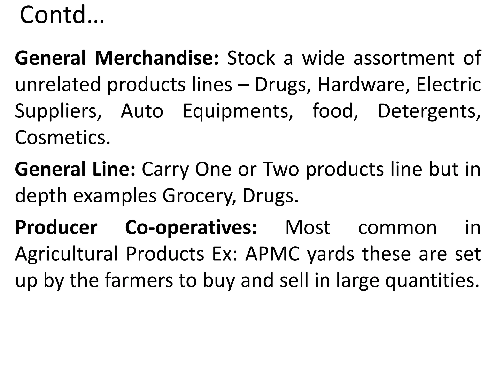 Wholesaling and retailing | PPTX