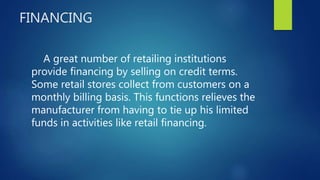 Wholesaling and retailing (marketing) | PPTX