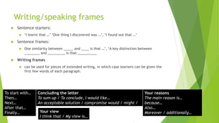 Whole School EAL Training: Graphic Organizers and Collaborative ...