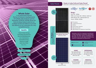 Whole Solar Private Limited Brochure details | PDF