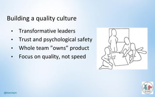 The Whole Team Approach to Quality in Continuous Delivery | PPT