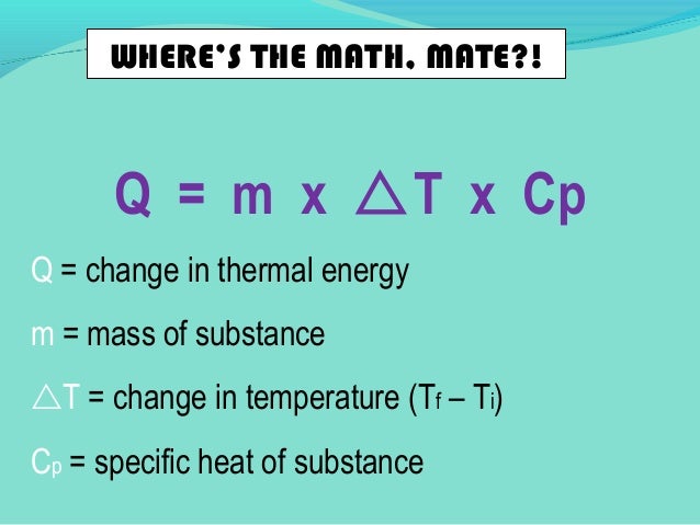 Who let the heat out