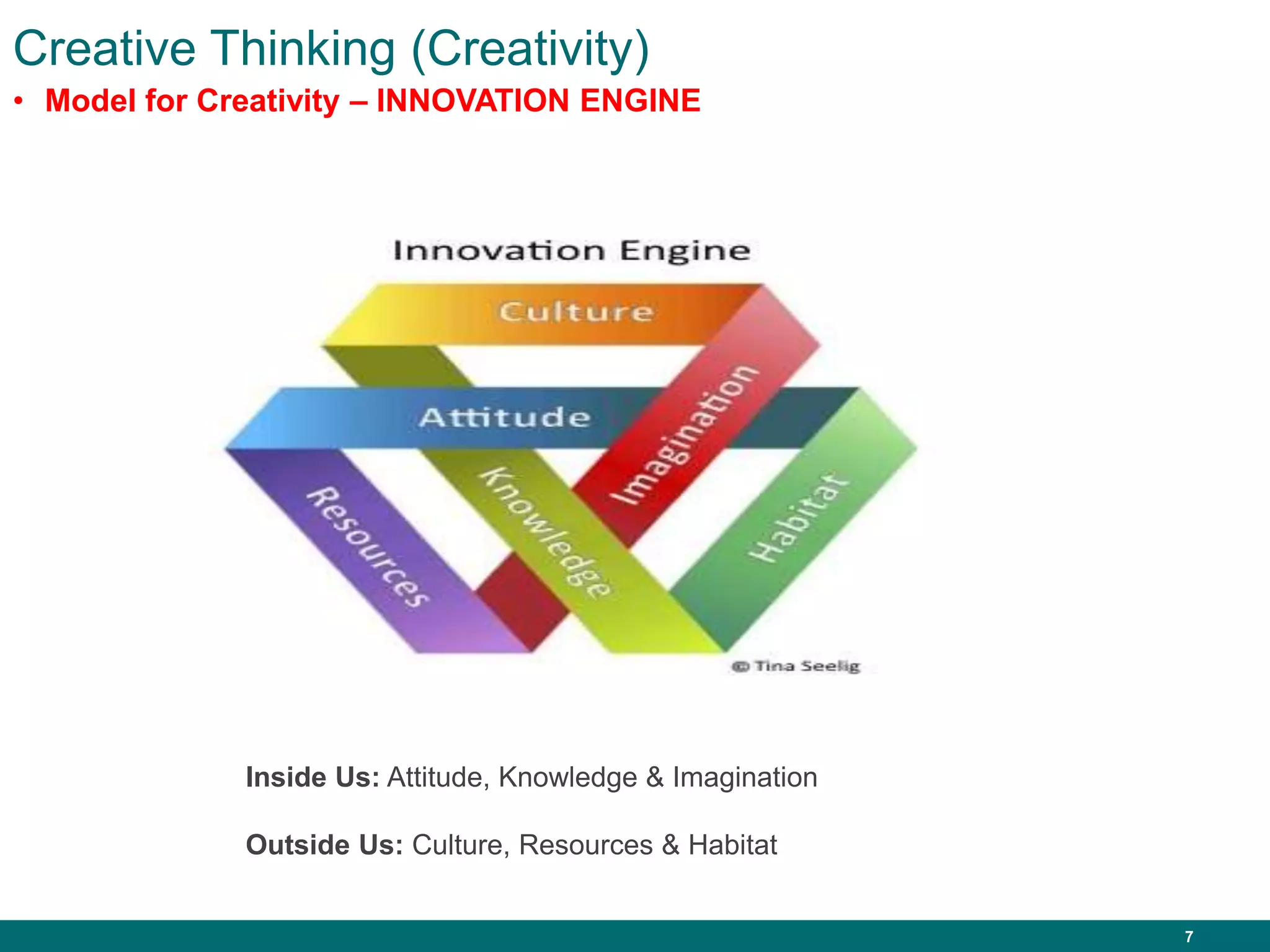 WHO recommended Life Skills Creative Thinking & Problem Solving | PPTX