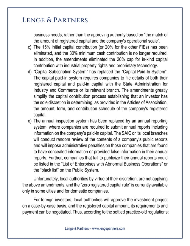 Wholly foreign owned enterprise in China | PDF | Business Accounting ...