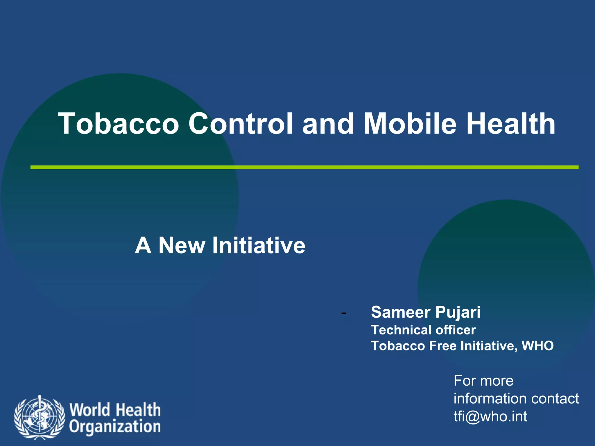 Who mhealth new initiative | PDF