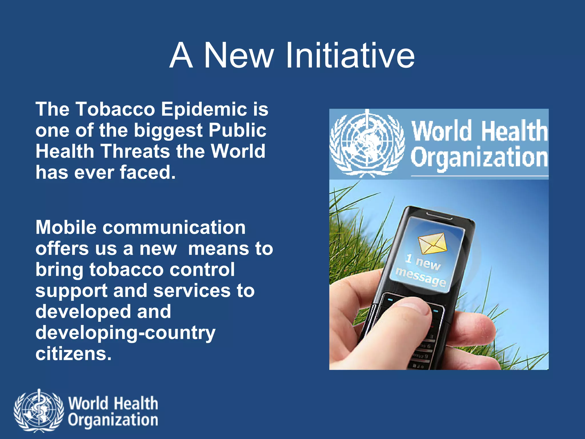 Who mhealth new initiative | PDF