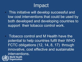 Who mhealth new initiative | PDF