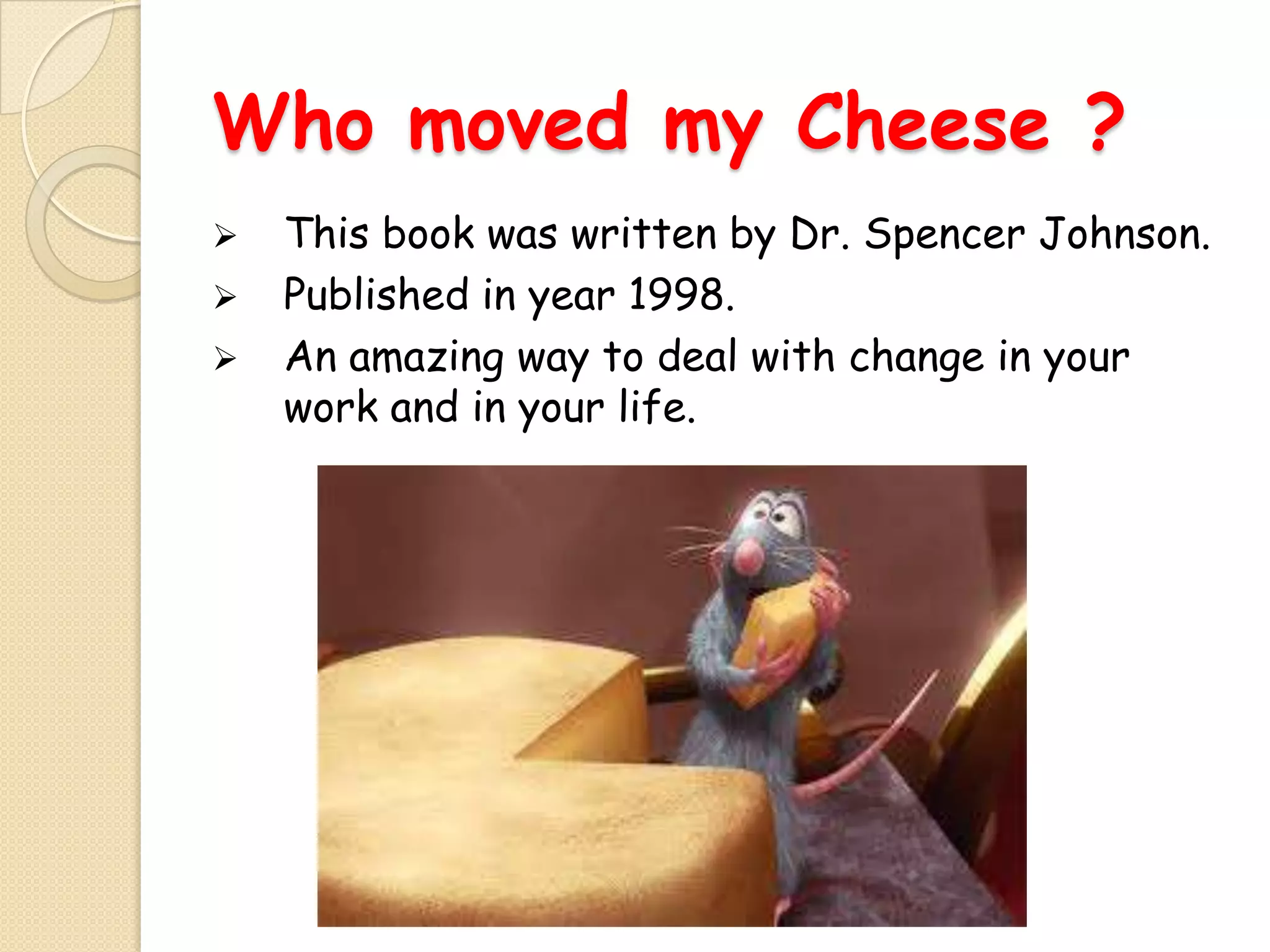 Who moved.my.cheese | PPT