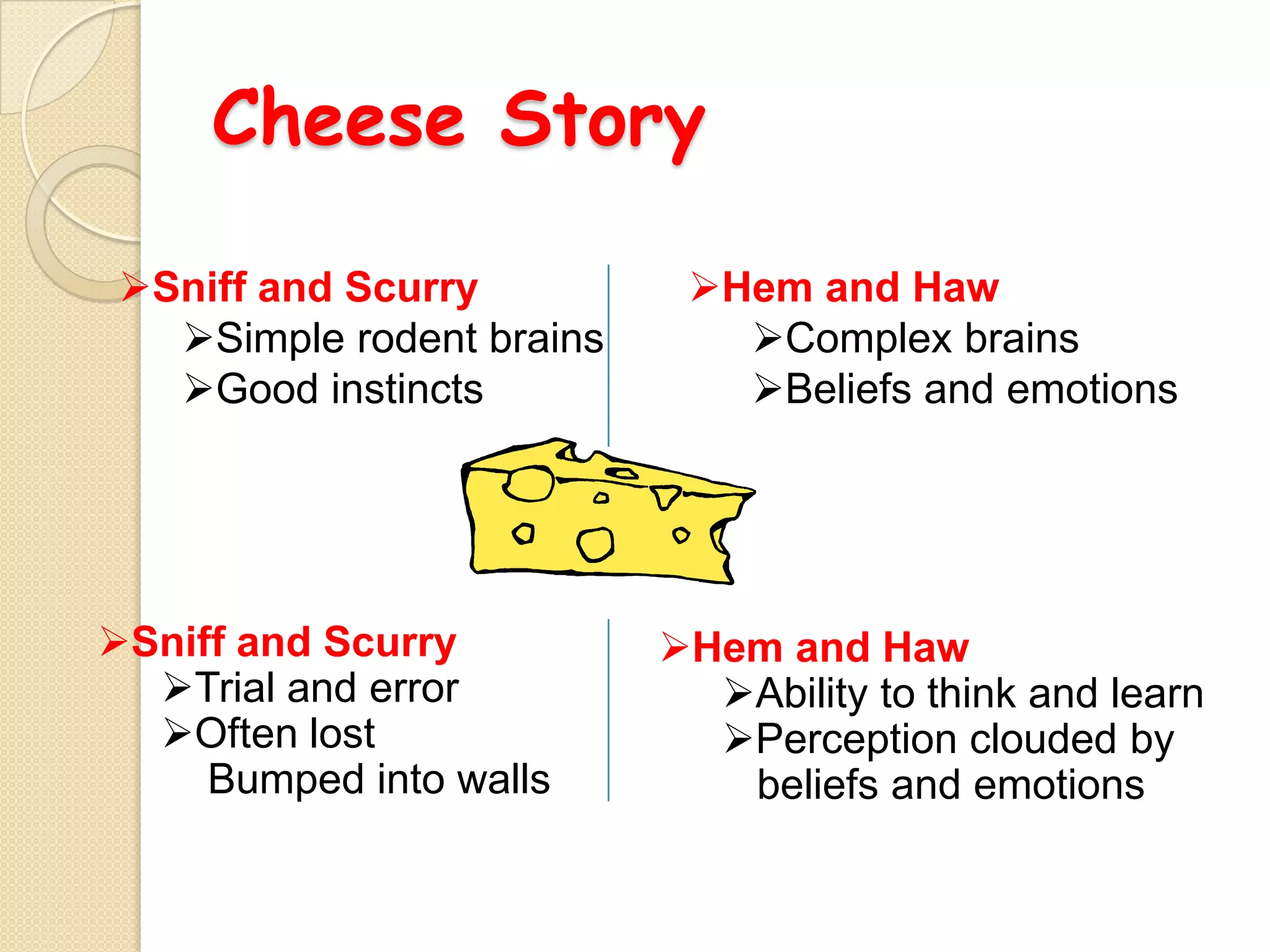 Who moved.my.cheese | PPT