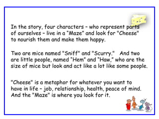 Who moved my cheese | PPS