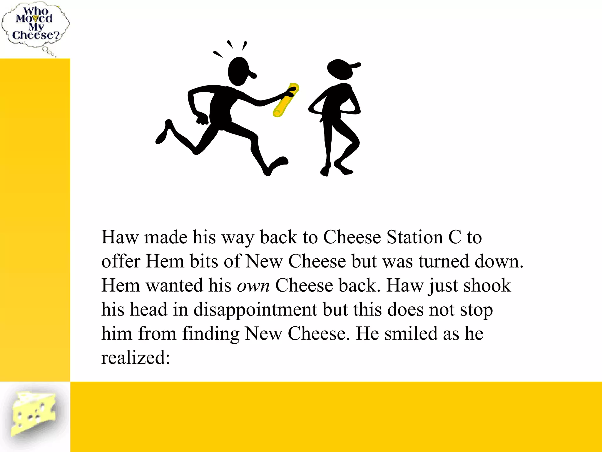 Who Moved My Cheese | PPT