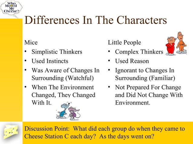 Who Moved My Cheese | PPT