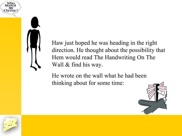 Who Moved My Cheese | PPT
