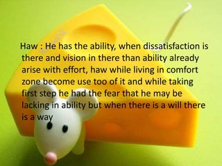 Who moved my cheese | PPT